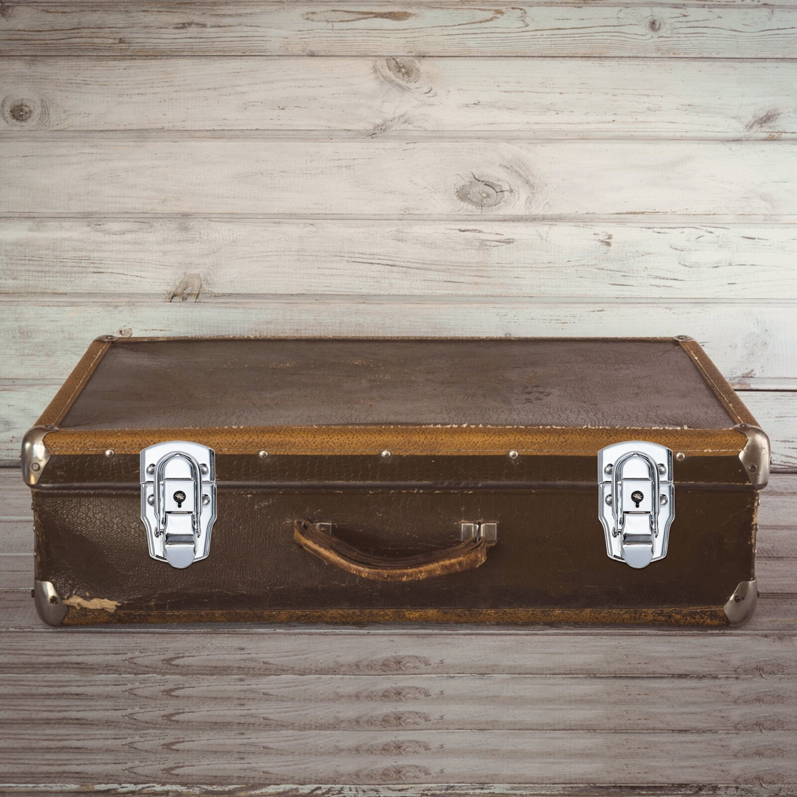 4 Набора Замков На Боксе Из Дерева Серебристый Цвет 7 2x4 4 Cm