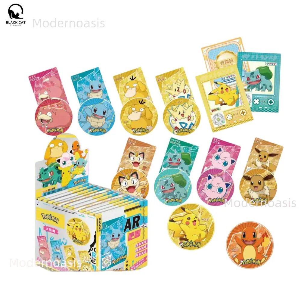 Значок Pokemon 75 мм 10 шт. Blind Box для детей и взрослых — фото 1