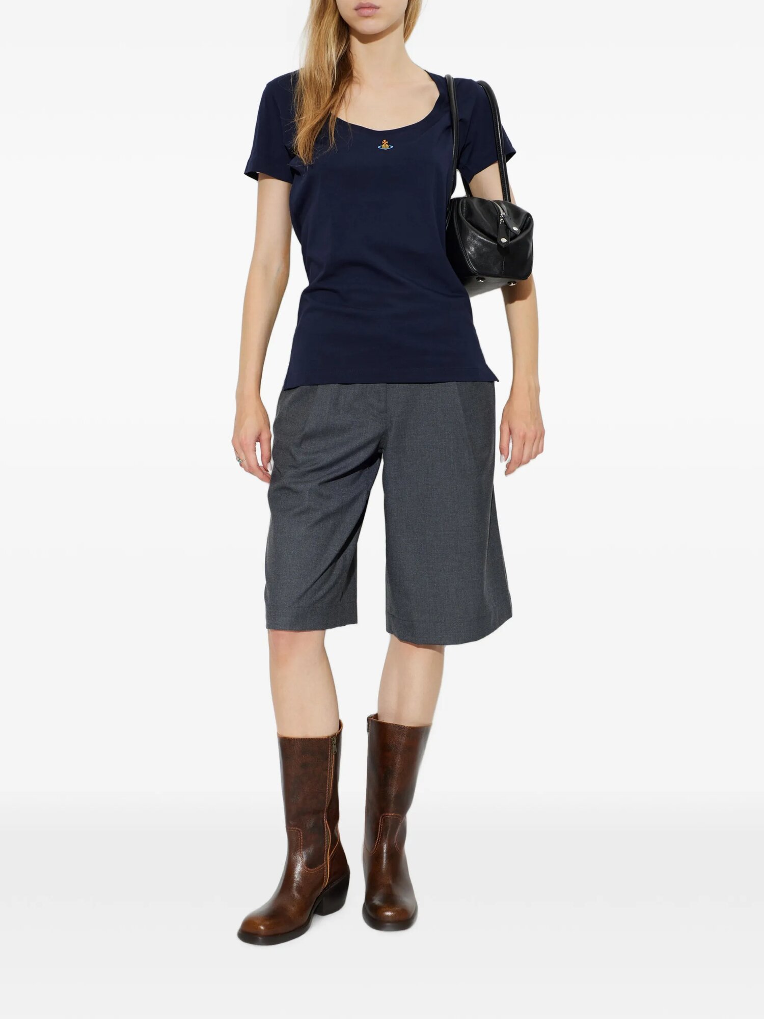 Футболка Vivienne Westwood T-shirt Lollo, размер 42, blue — фото 1