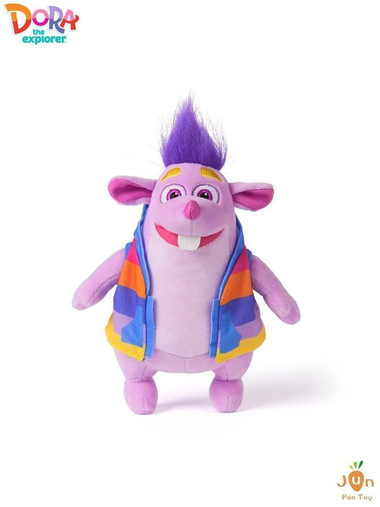 Даша-путешественница, Dora the Explorer Tico Plush Doll / Плюшевая игрушка длиной 20 см, подходящая для подарков на день рождения мальчикам и девочкам в возрасте от 3 лет и старше