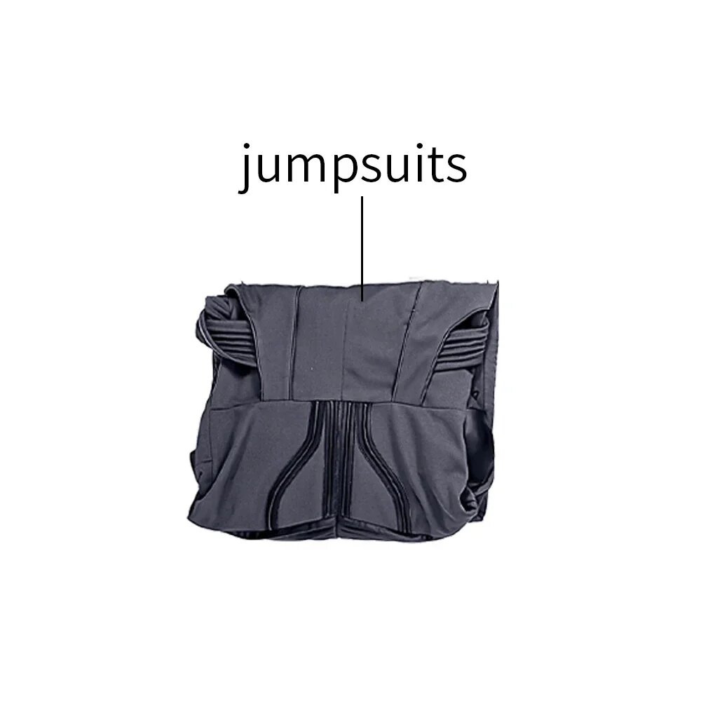 Костюм «Черные дюны» для мужчин из полиэстера XL, jumpsuit