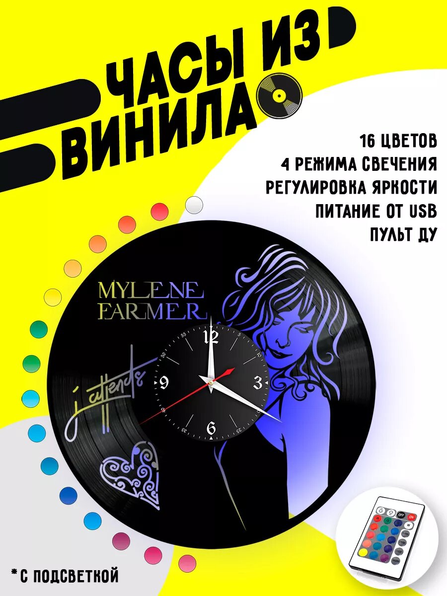 Часы из винила / Mylene Farmer