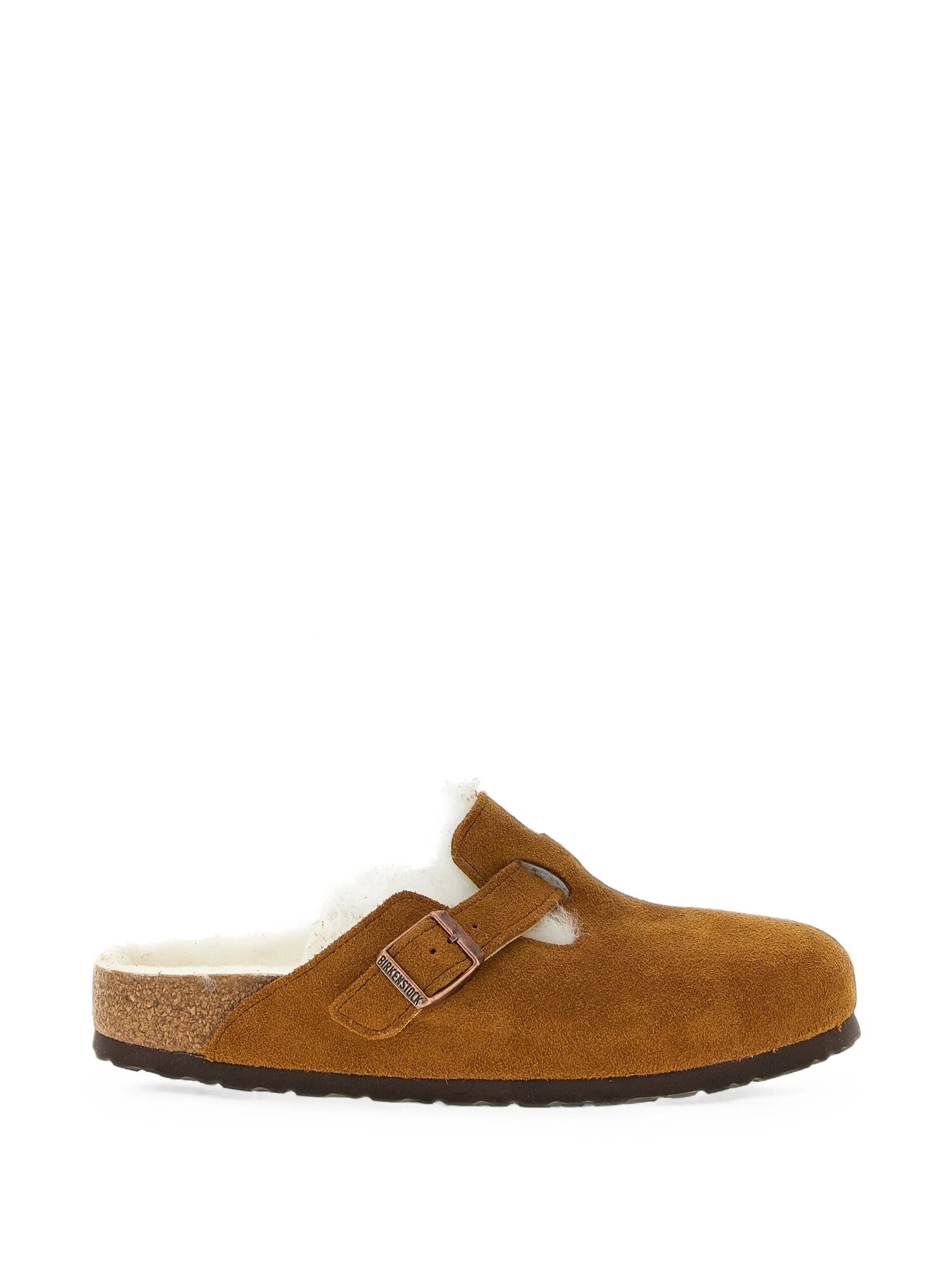 Шлёпанцы Boston shearling-lined suede slippers
