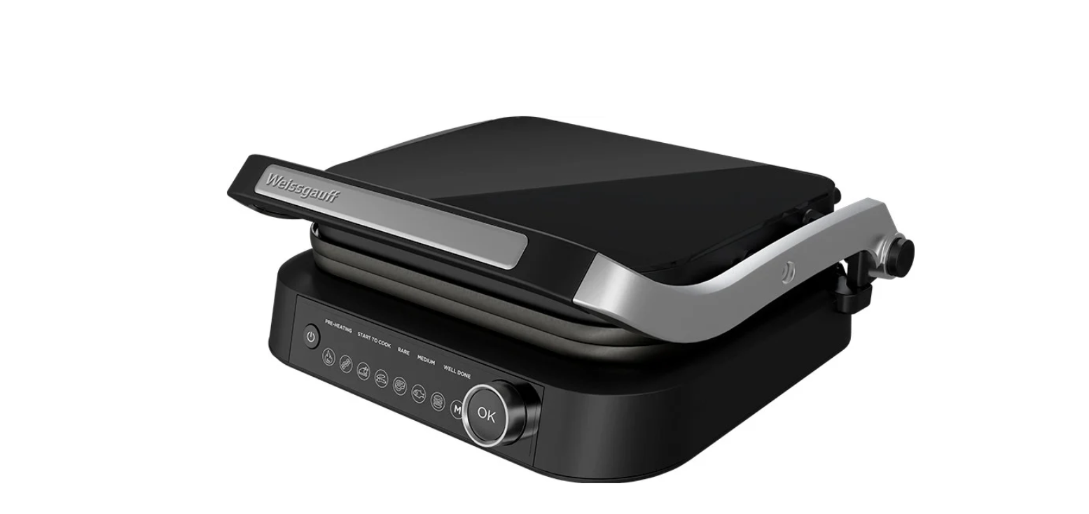 Электрогриль Weissgauff WCG-360 Nero Glass Chef’s Steak