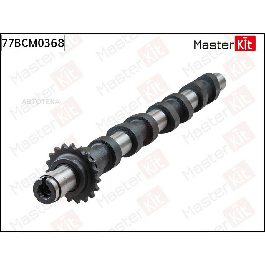 Распредвал (впуск) CITROEN/PEUGEOT/FORD 1.6HDI 9 HX/9 HY/9 HZ/DV6ATED4/DV6TED4/G8DA/G8DB/G MASTERKIT 77BCM0368