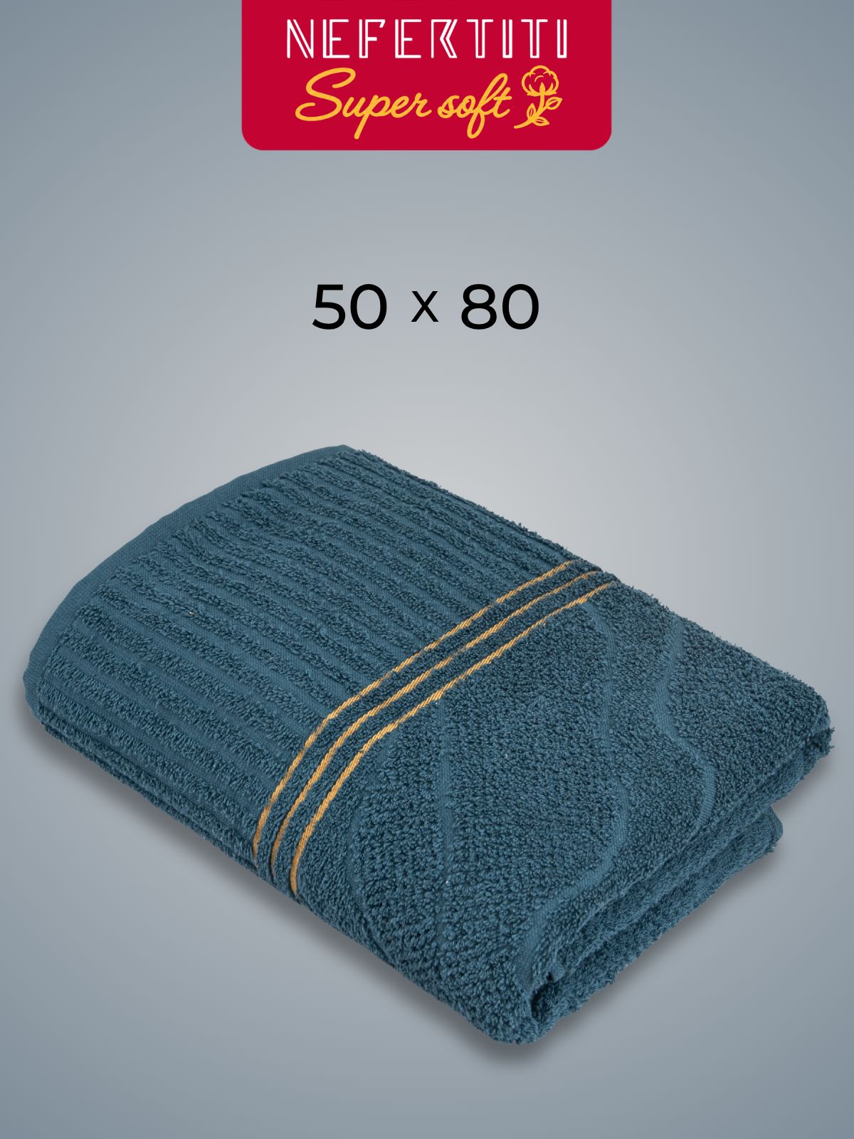 Полотенце махровое банное 50х80