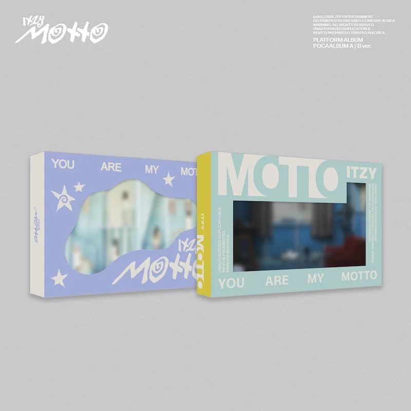 ITZY MOTTO Мини-альбом POCAALBUM, Набор из 2 штук