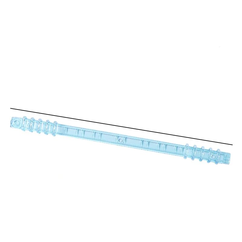 Кольца для сшивания KW-TRIO, прозрачные, пластиковые, A5/B5/A4 Голубой, A5 blue-10hole 1pcs