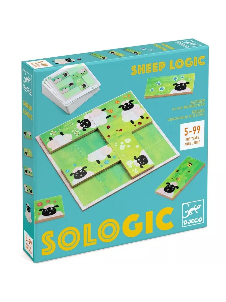 Sologic Настольная игра-головоломка Собери овечку 08473