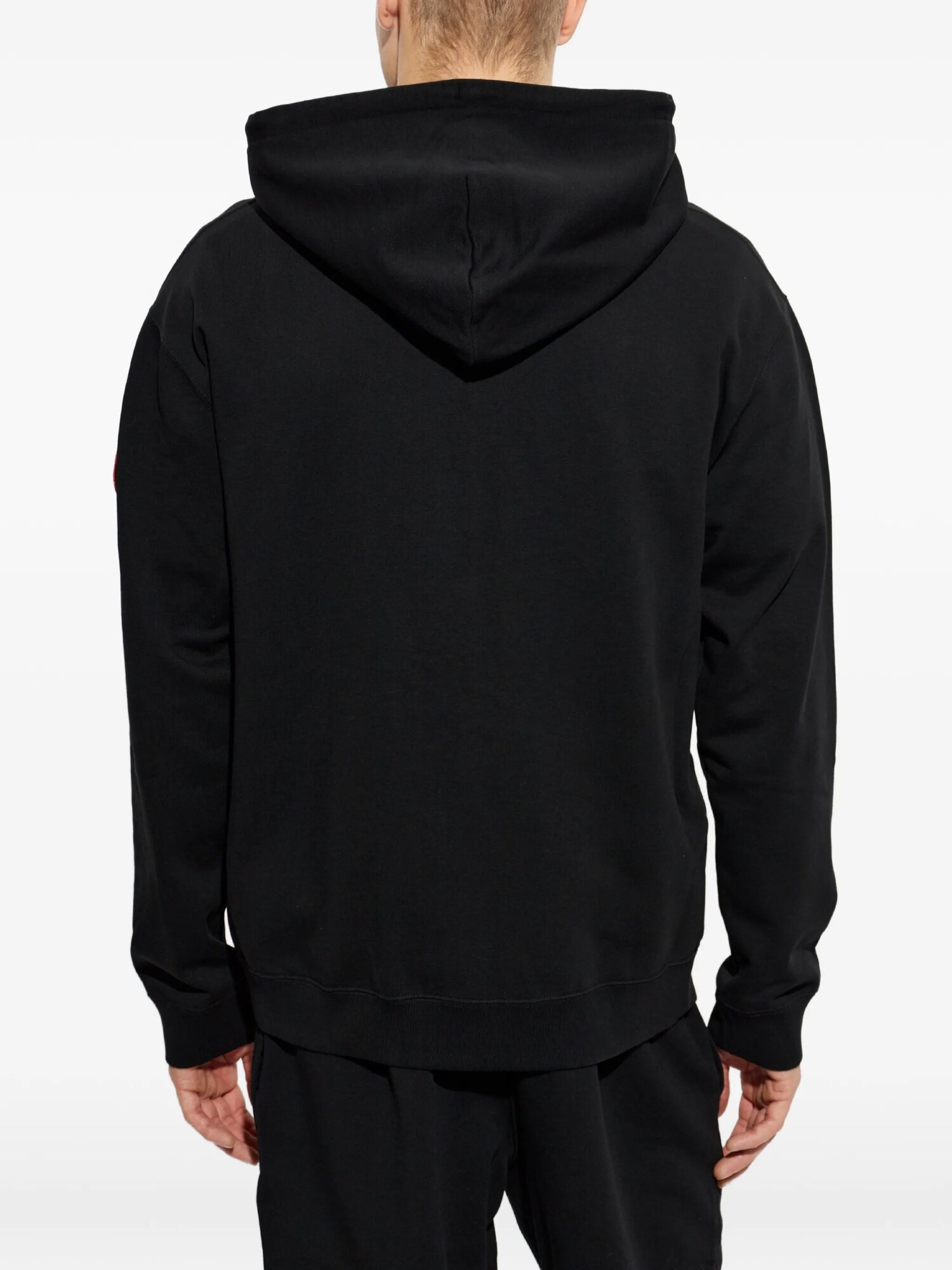Худи CANADA GOOSE Loon logo-patch zip-up hoodie, размер 60, , black — фото 1