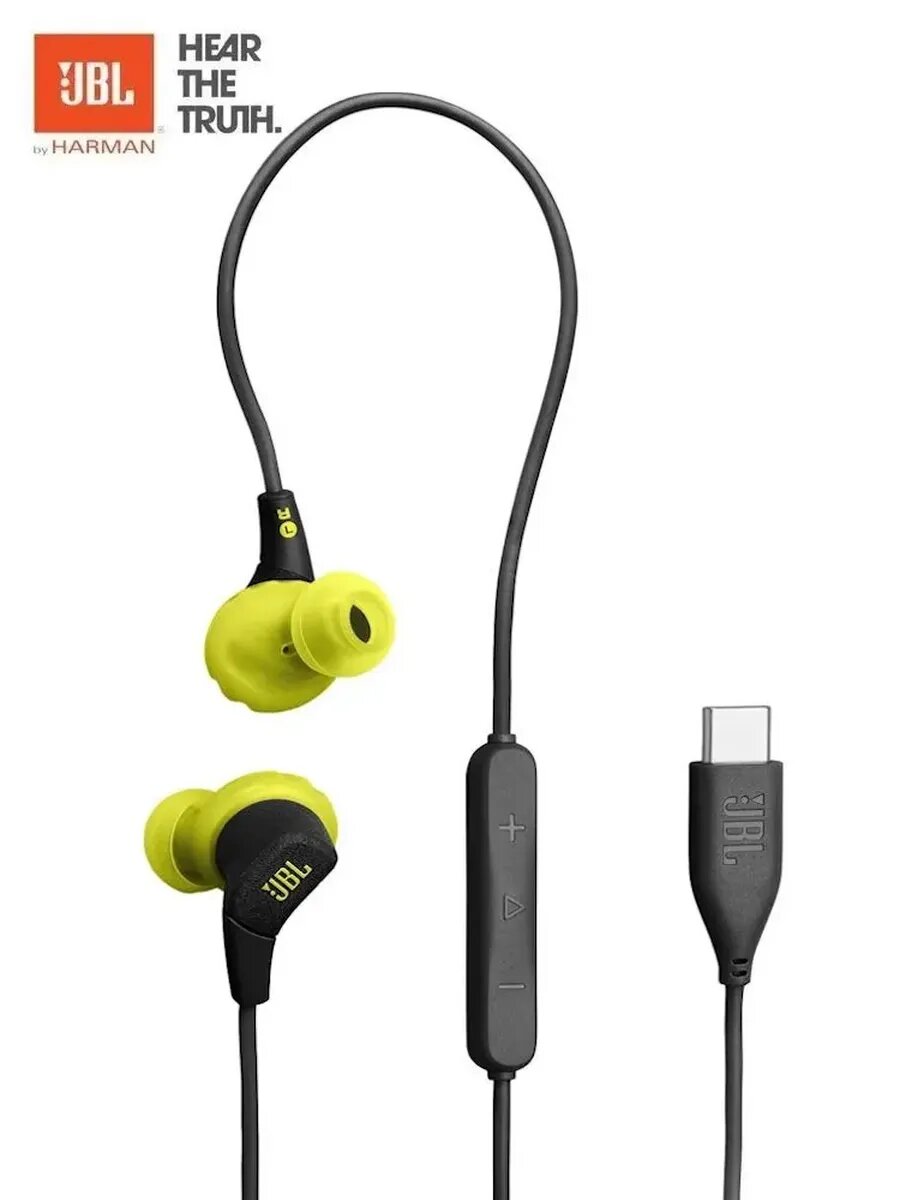 Спортивные наушники JBL Endurance Run 3, USB-C