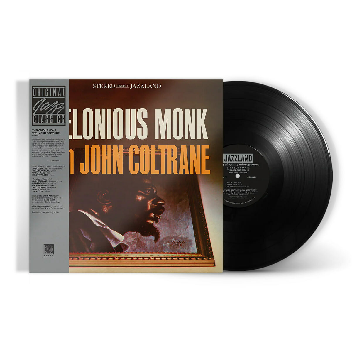 Thelonious Monk & John Coltrane - Thelonious Monk With John Coltrane - USA, Craft - новая виниловая пластинка