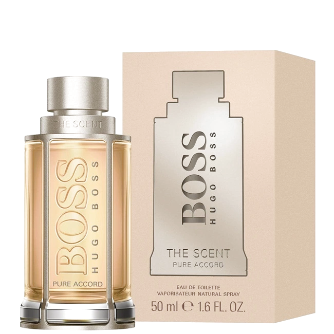 Hugo Boss The Scent Pure Accord 50 мл - туалетная вода для мужчин / Пьюр Аккорд