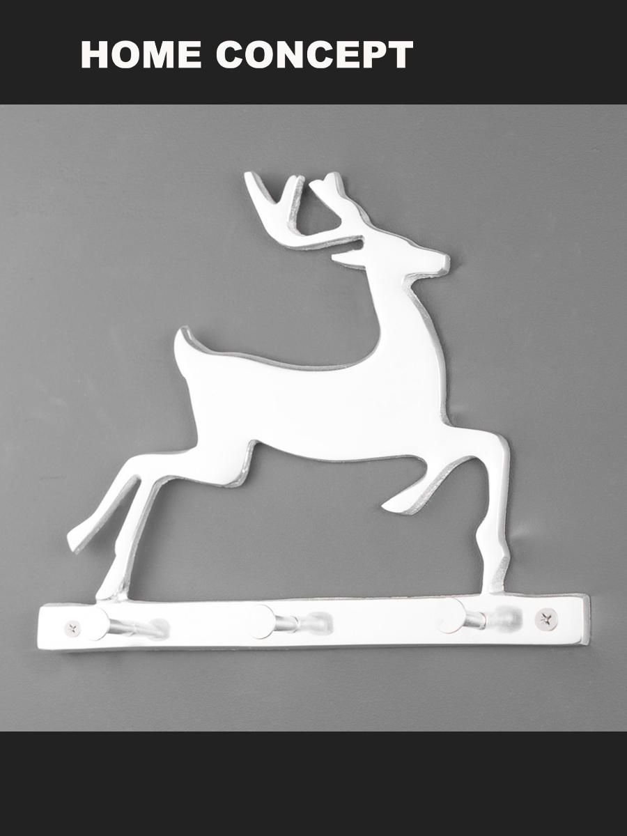 Настенная вешалка Coat Rack 3 Hooks Leaping Deer