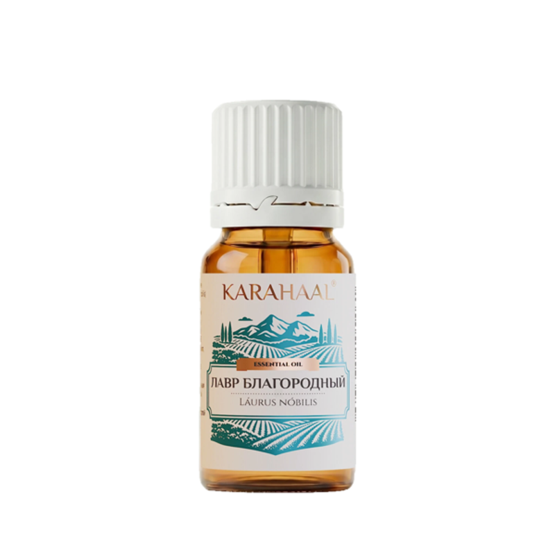 Лавр благородный, 100% эфирное масло KARAHAAL, 10 мл