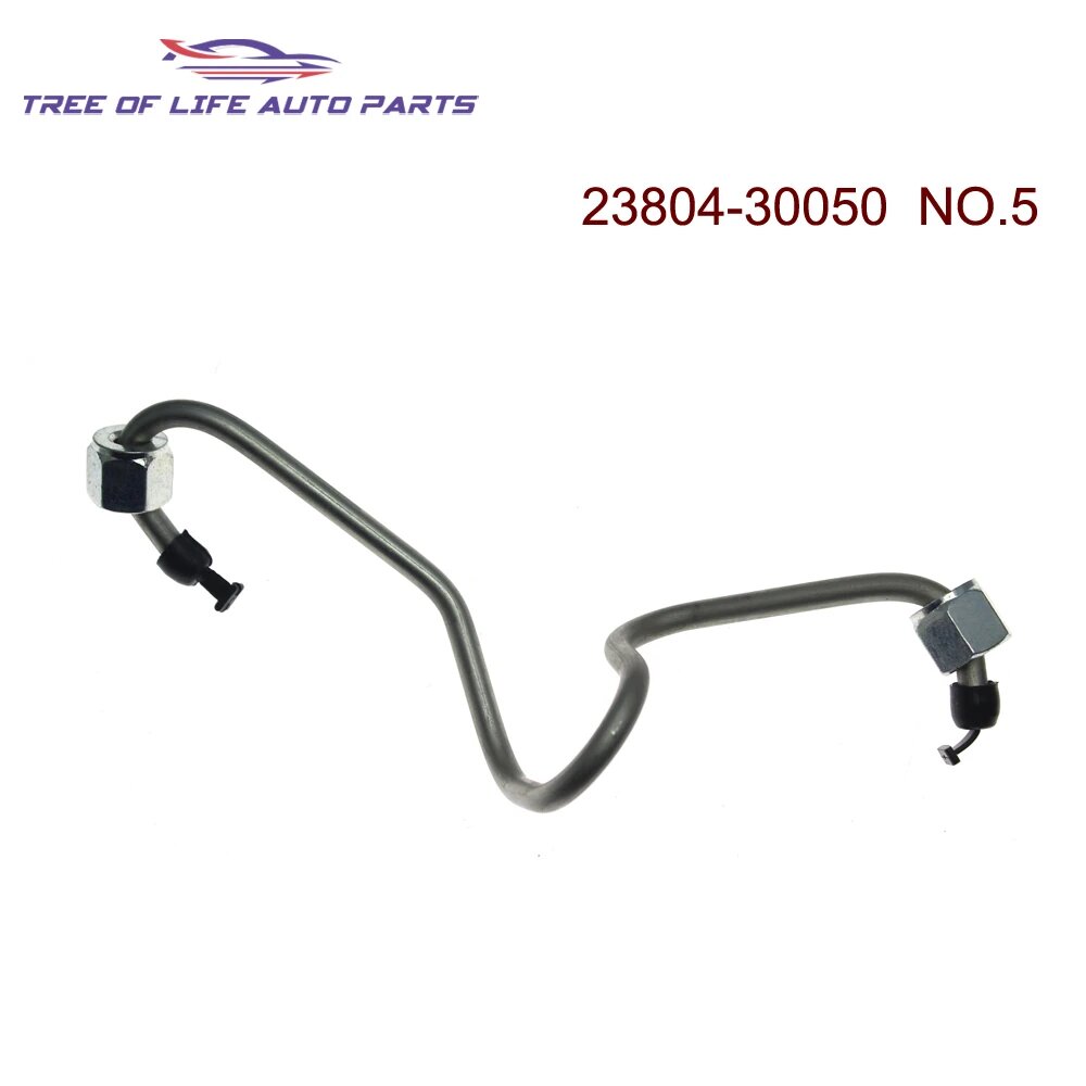 Комплект трубок топливной форсунки для Toyota Hilux KUN16/25/26 1KD 2KD 2.5 3.0 23804-30050 NO.5