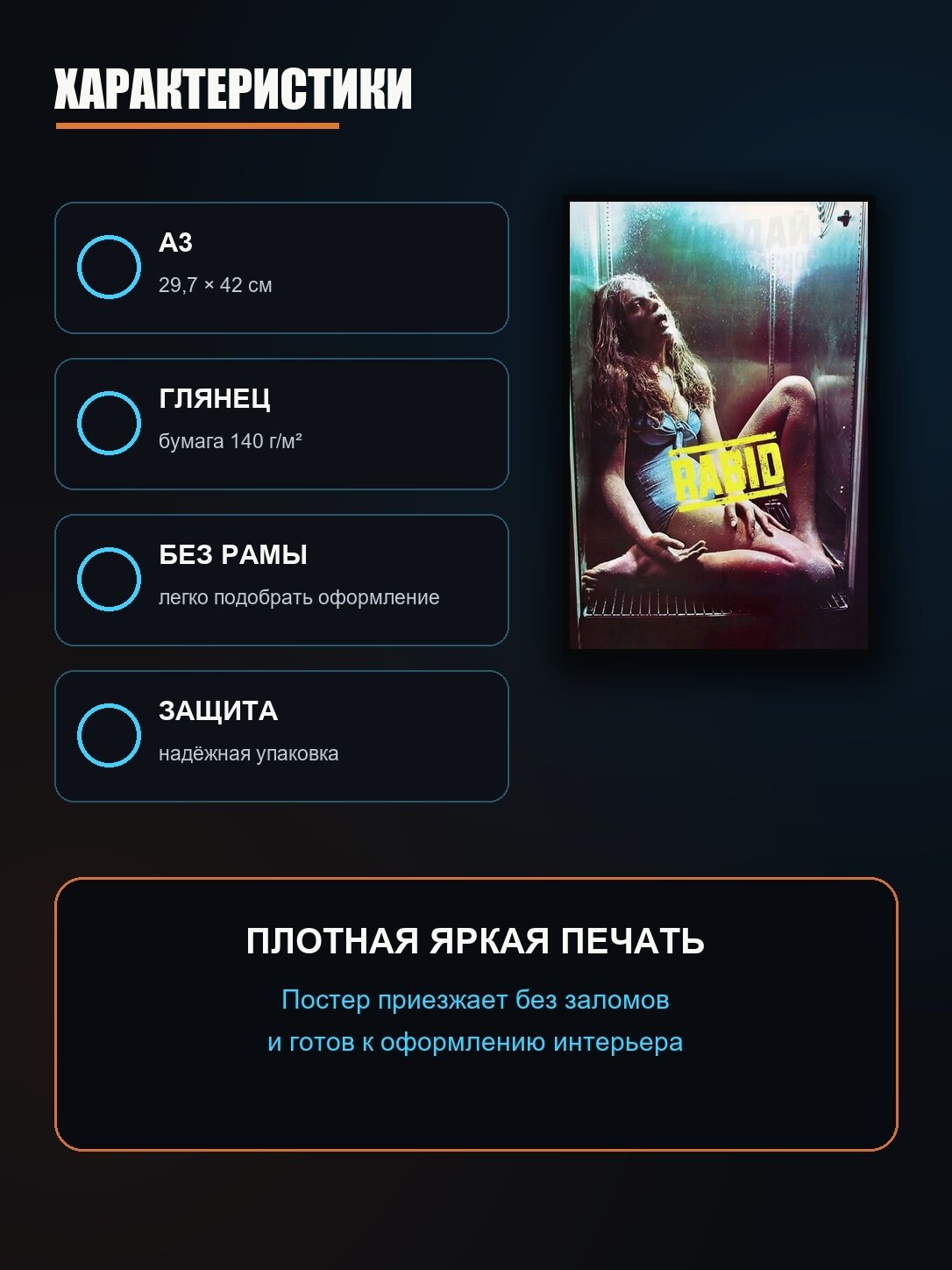 Постер Бешенство — фото 1