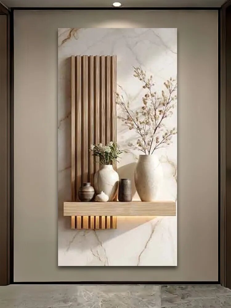 Картина "Печать струй" 40x80 см