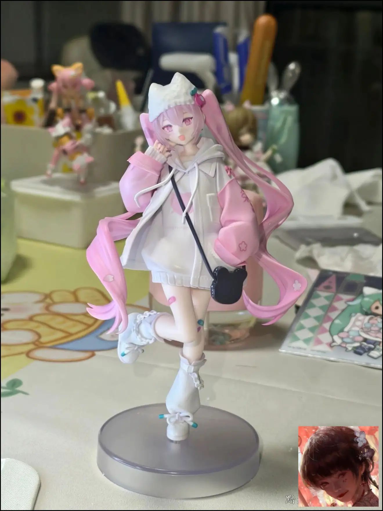 Аниме фигурка Hatsune Miku Tenitol Petit Sakura Cool Style 19.5cm
