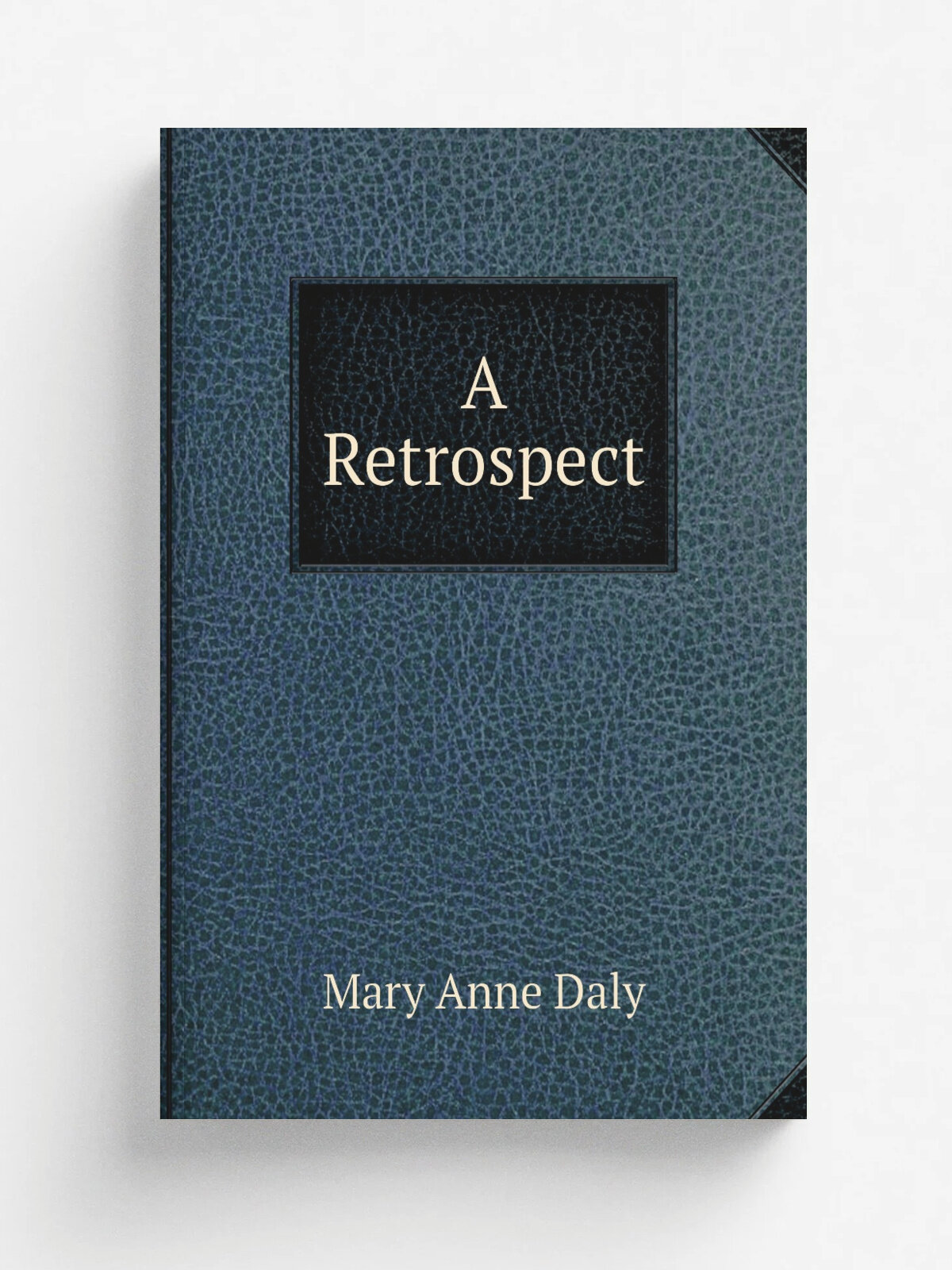 A Retrospect | Mary Anne Daly | 1882 | G. Herbert | Репринт