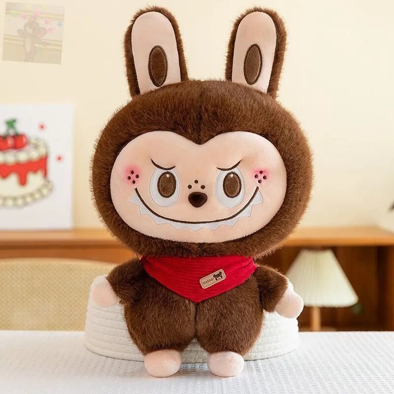 Labubu игрушка 30 см, мягкая плюшевая игрушка персонаж Лабубу Монстр сюрприз