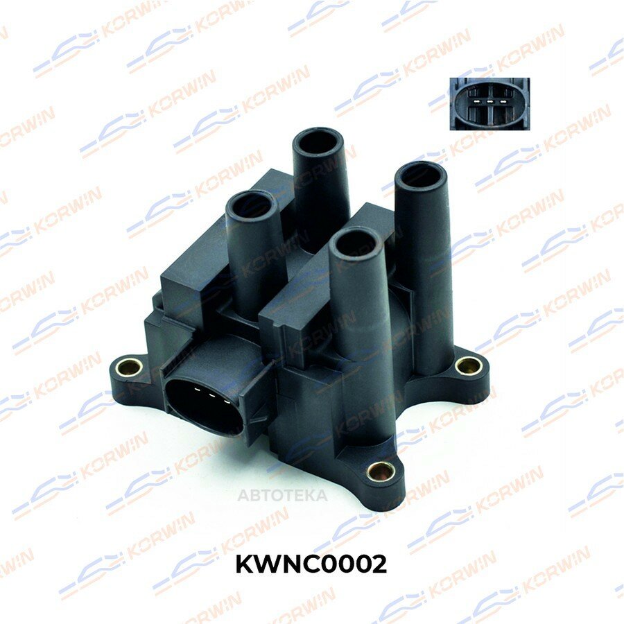 Катушка зажигания Ford Fiesta/Focus/Mondeo KORWIN KWNC0002