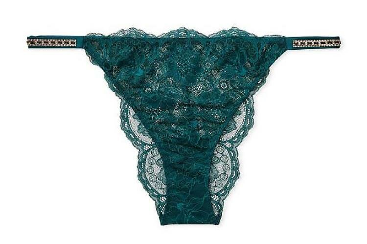 Трусы-стринги женские VICTORIA'S SECRET M EU 10059460, Ivy Green