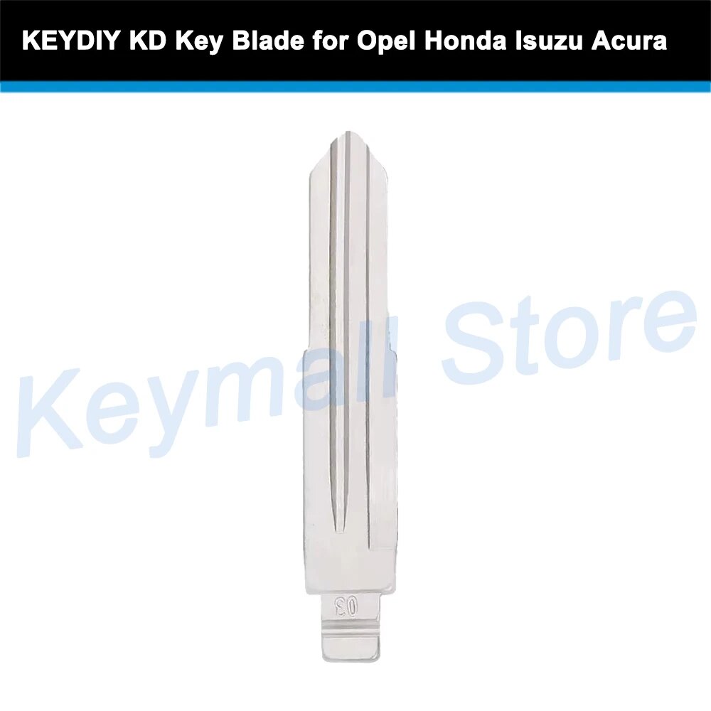 KEYECU KEYDIY KD Xhorse выкидной ключ для Opel, Honda, Isuzu, Acura (2 pieces blades)