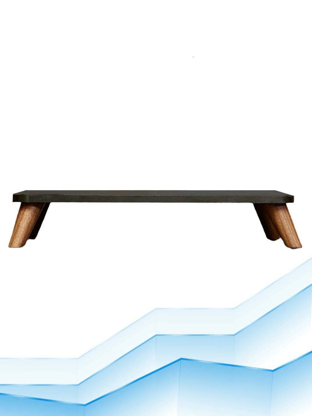 Деревянная стойка для колонок M330, Грецкий орех