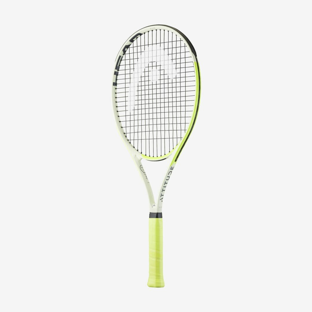 DECATHLON ракетка для большого тенниса HEAD mx attitude elite, желто-черный, grip 2