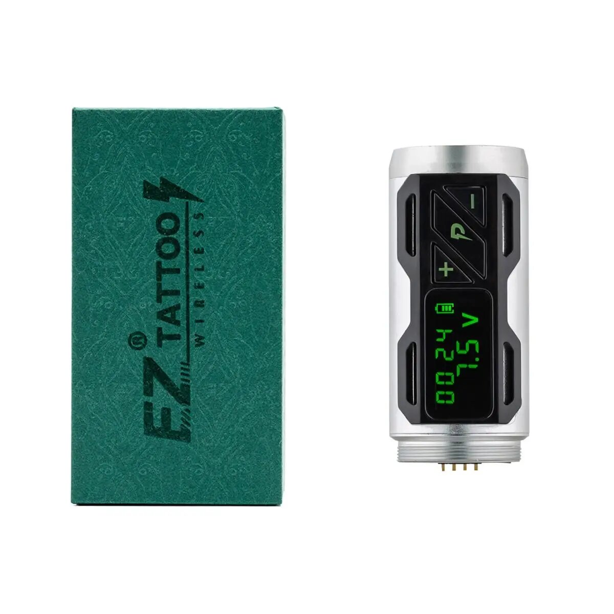 Беспроводная тату-машинка EZ Tattoo Wireless Silver Power