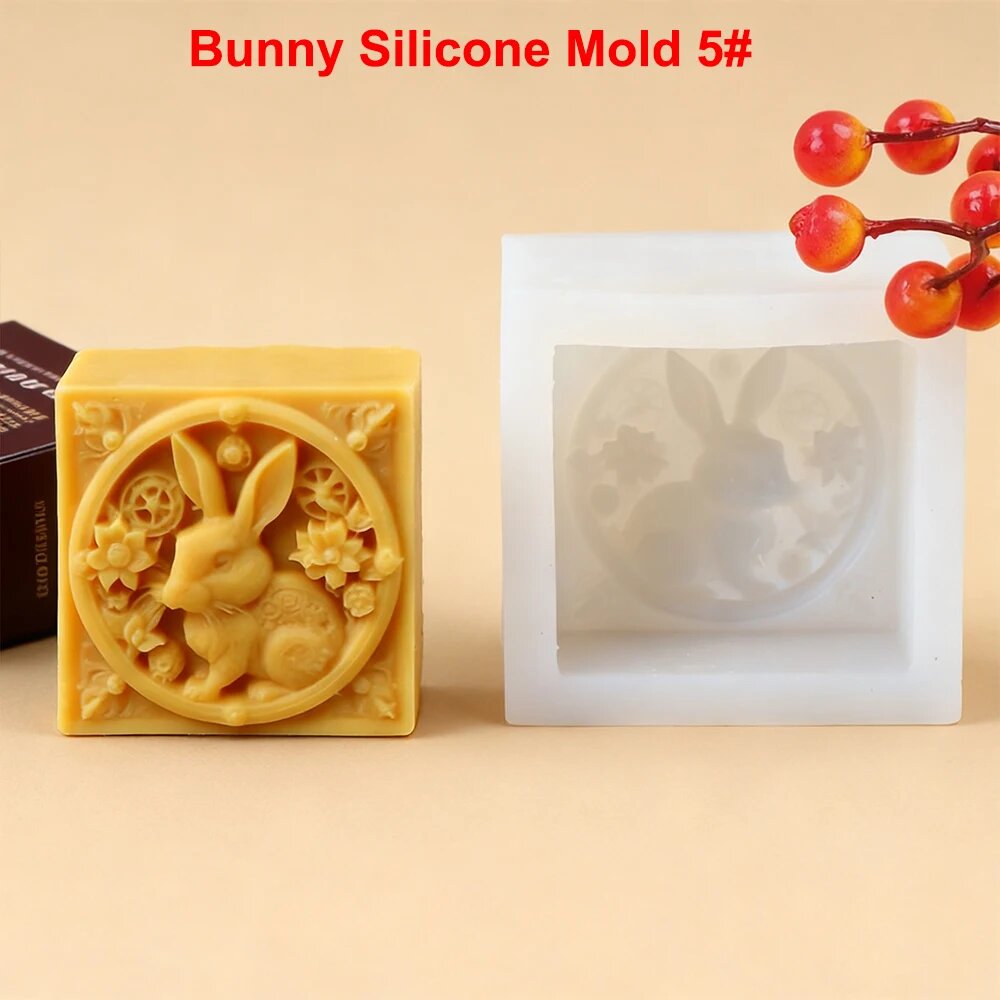 Силиконовая форма "Пасхальный кролик" Bunny Mold 5