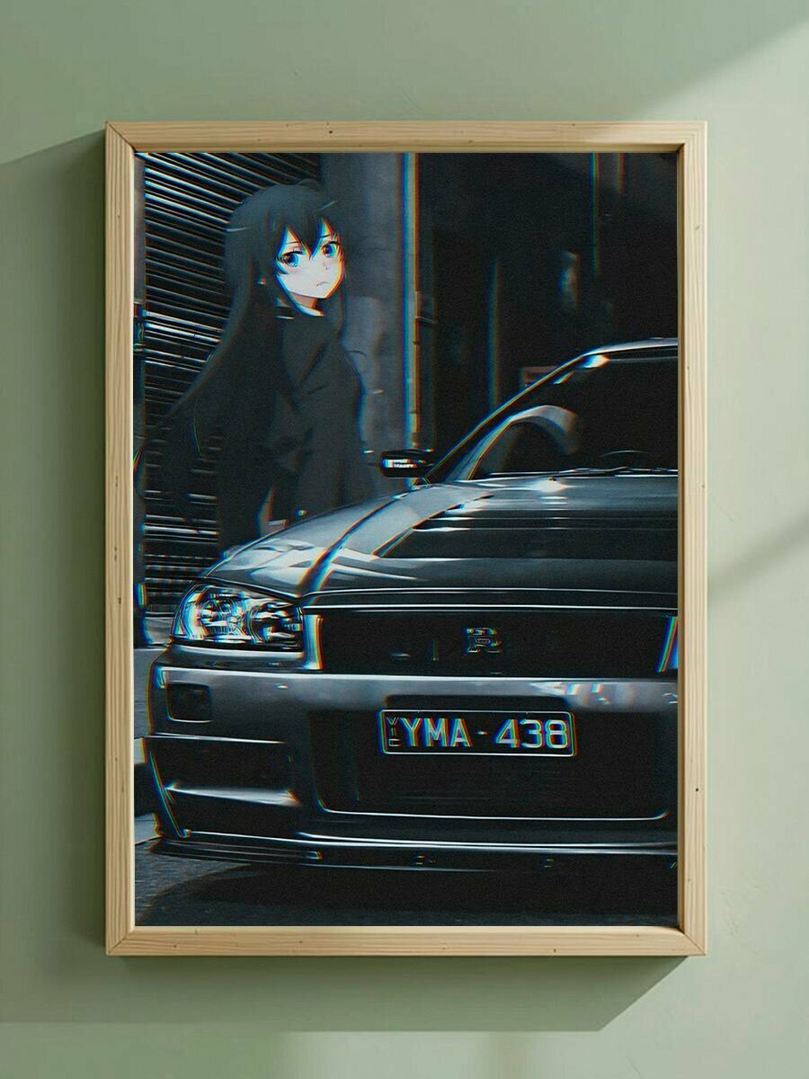 Постер, плакат на стену JDM (А3)
