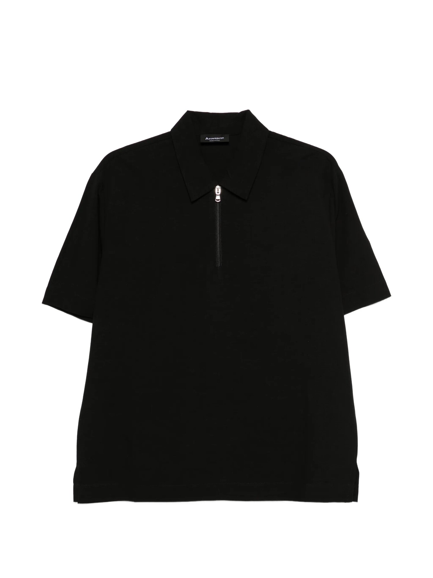 Рубашка Zip short-sleeve polo
