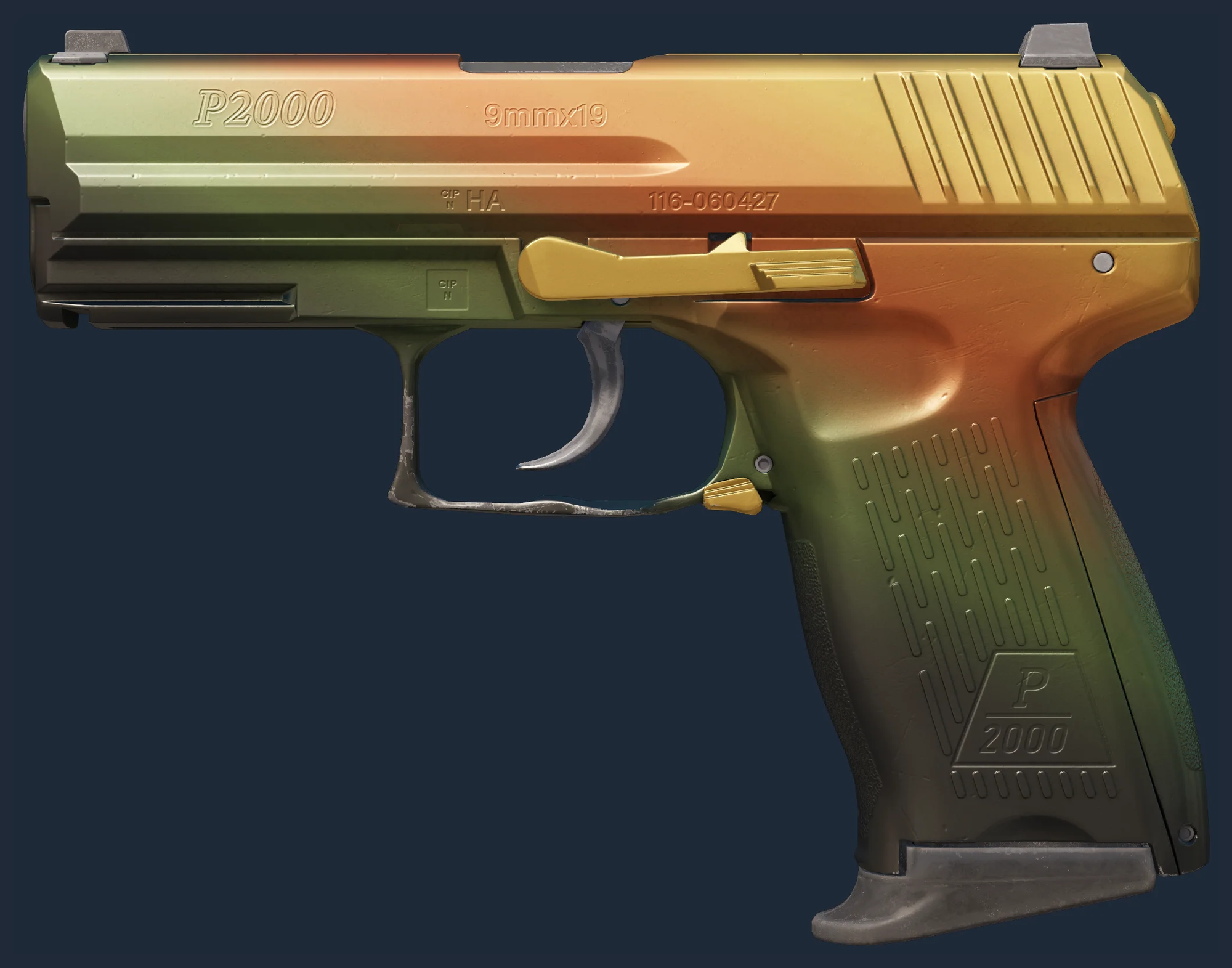 P2000 | Янтарный градиент (Прямо с завода) Скины CS2 с быстрой автовыдачей steam trade