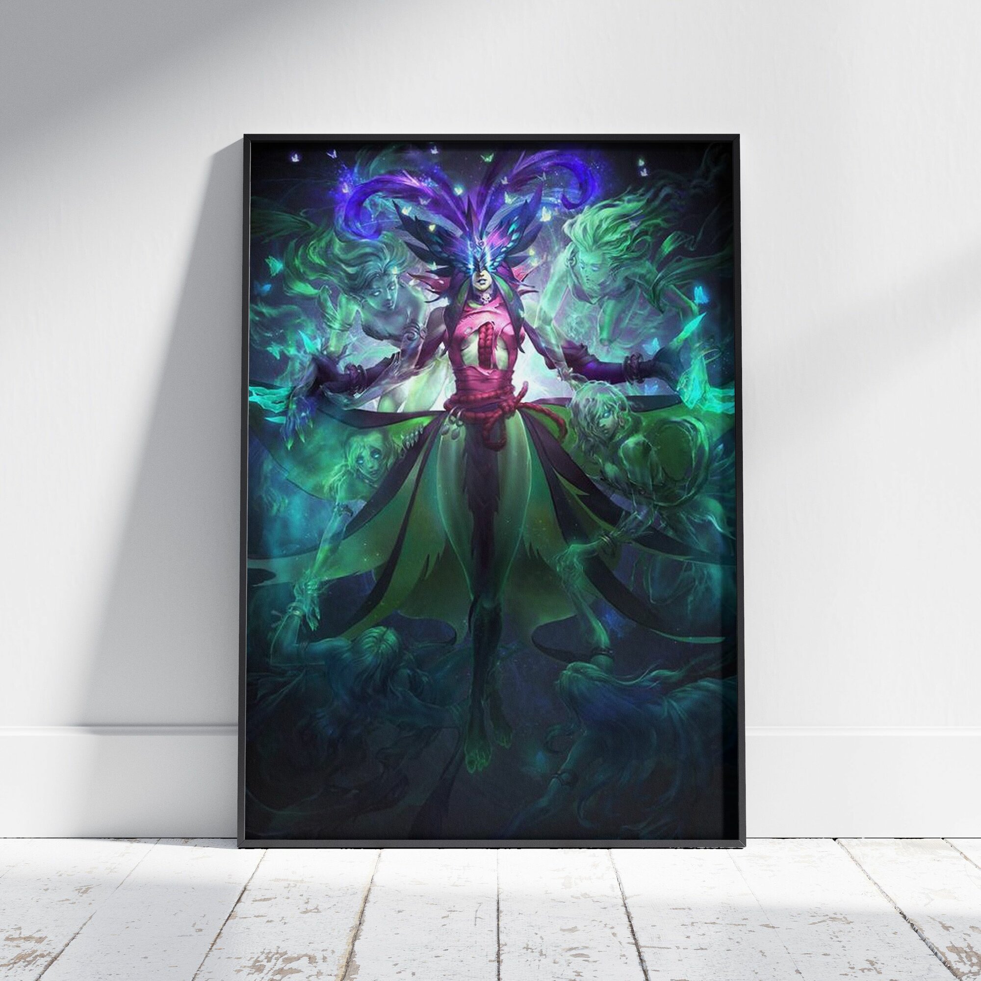Плакат на стену для интерьера Dota 2 (Death Prophet 1) - Постер по игре формата A3 (30х42 см)