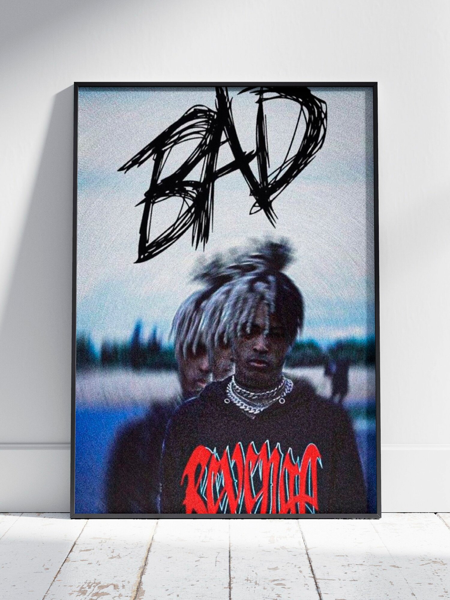 Плакат на стену для интерьера XXXTentacion (Тентасьон 1) - Постер по музыке и артисту формата A4 (21x30 см)