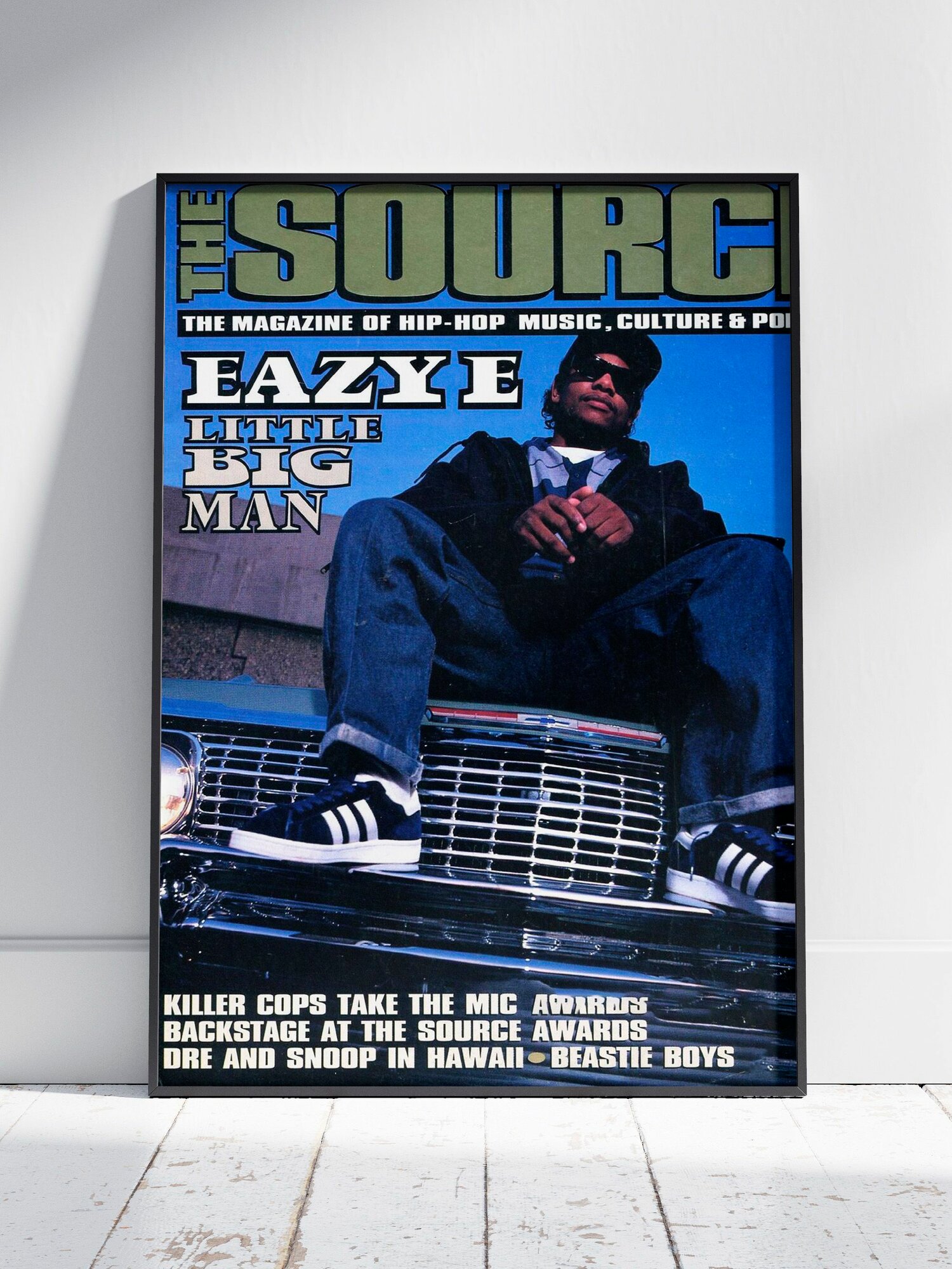 Плакат на стену для интерьера NWA (Изи И - Eazy E 6) - Постер по музыке и артисту формата A4 (21x30 см)
