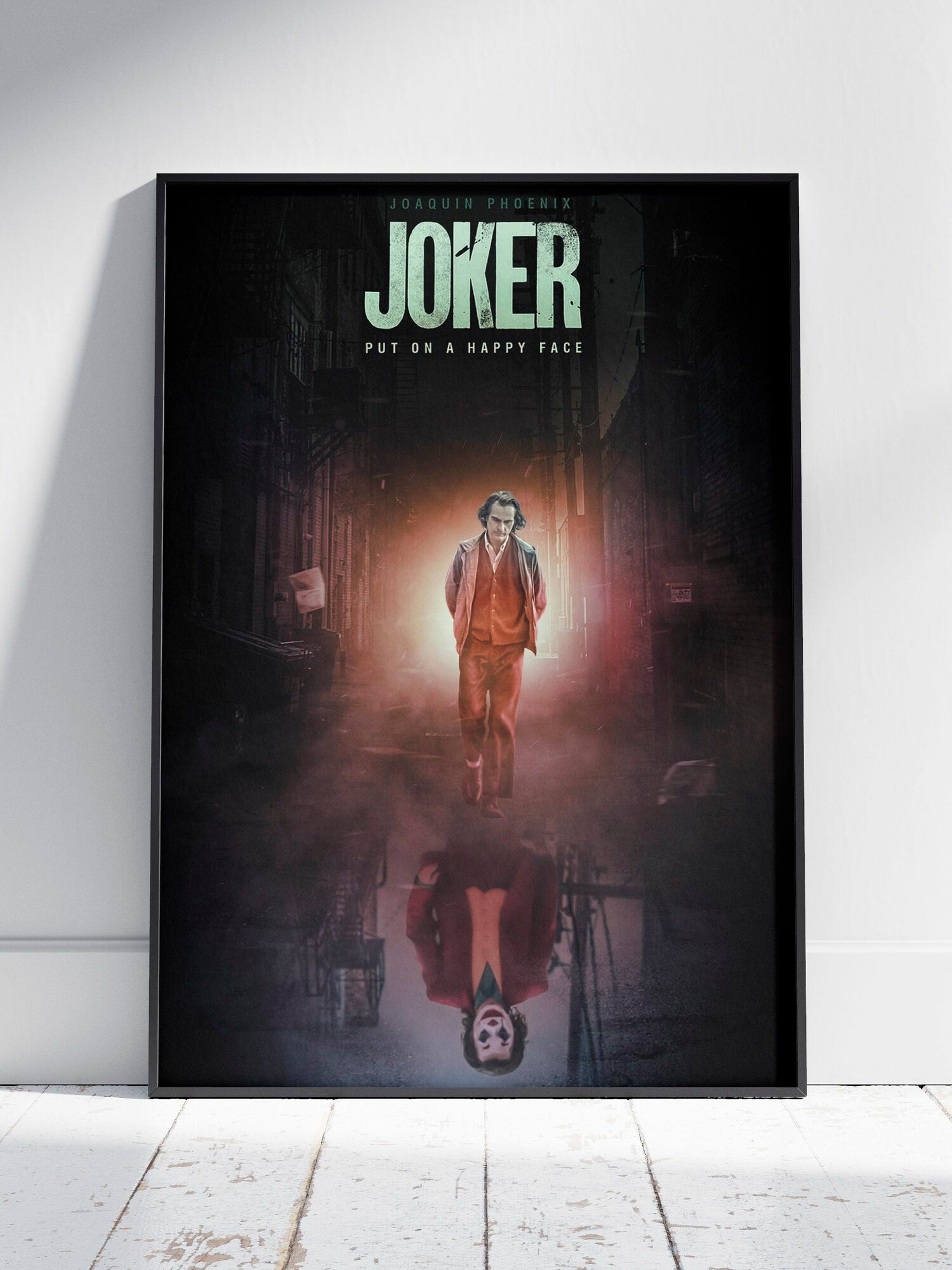 Плакат на стену для интерьера Joker 2019 (Джокер - Артур Флек 37) - Постер по фильму и кино формата A4 (21x30 см)