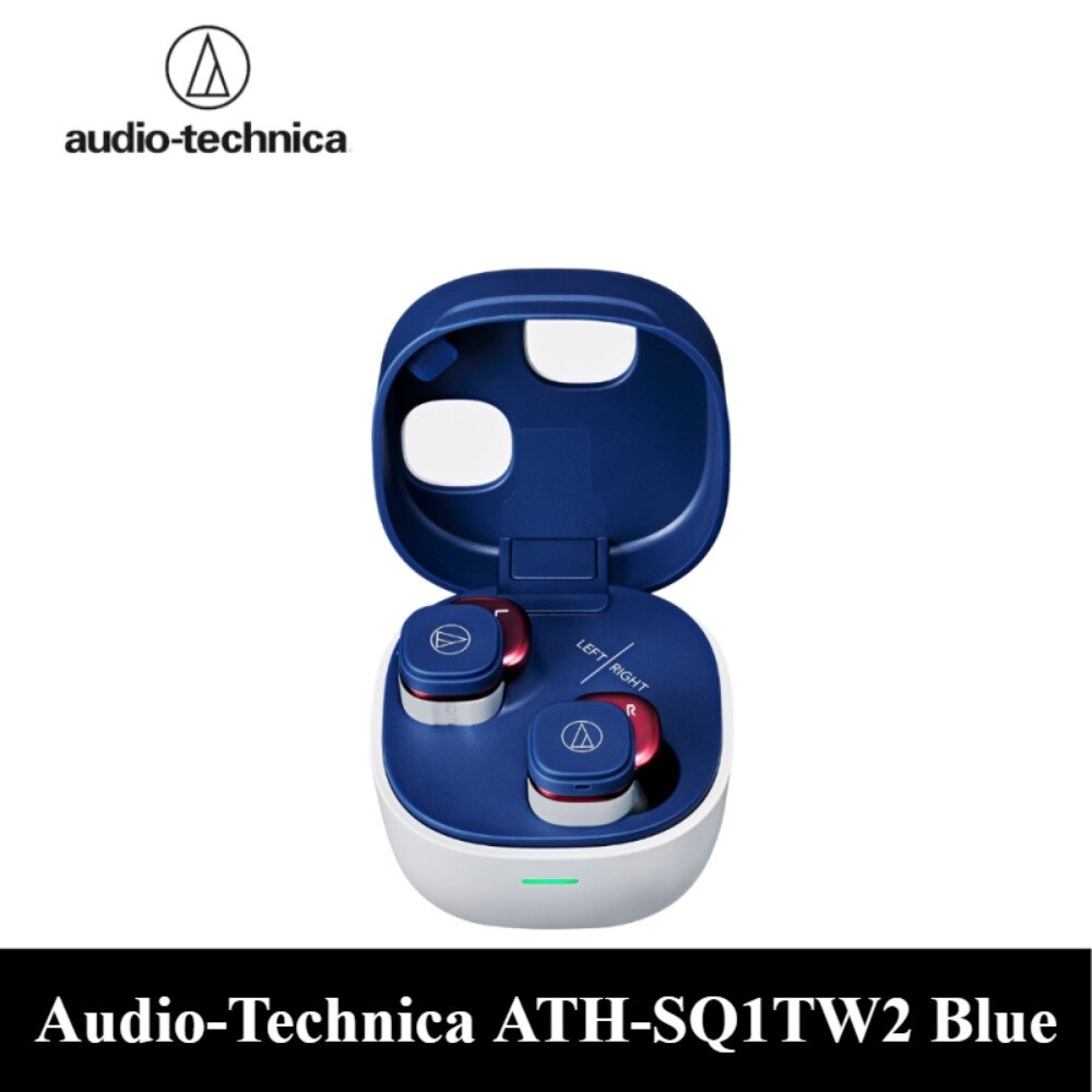 Audio-Technica ATH-SQ1TW2 Наушники Bluetooth 5.2 с сенсорным управлением и низкой задержкой