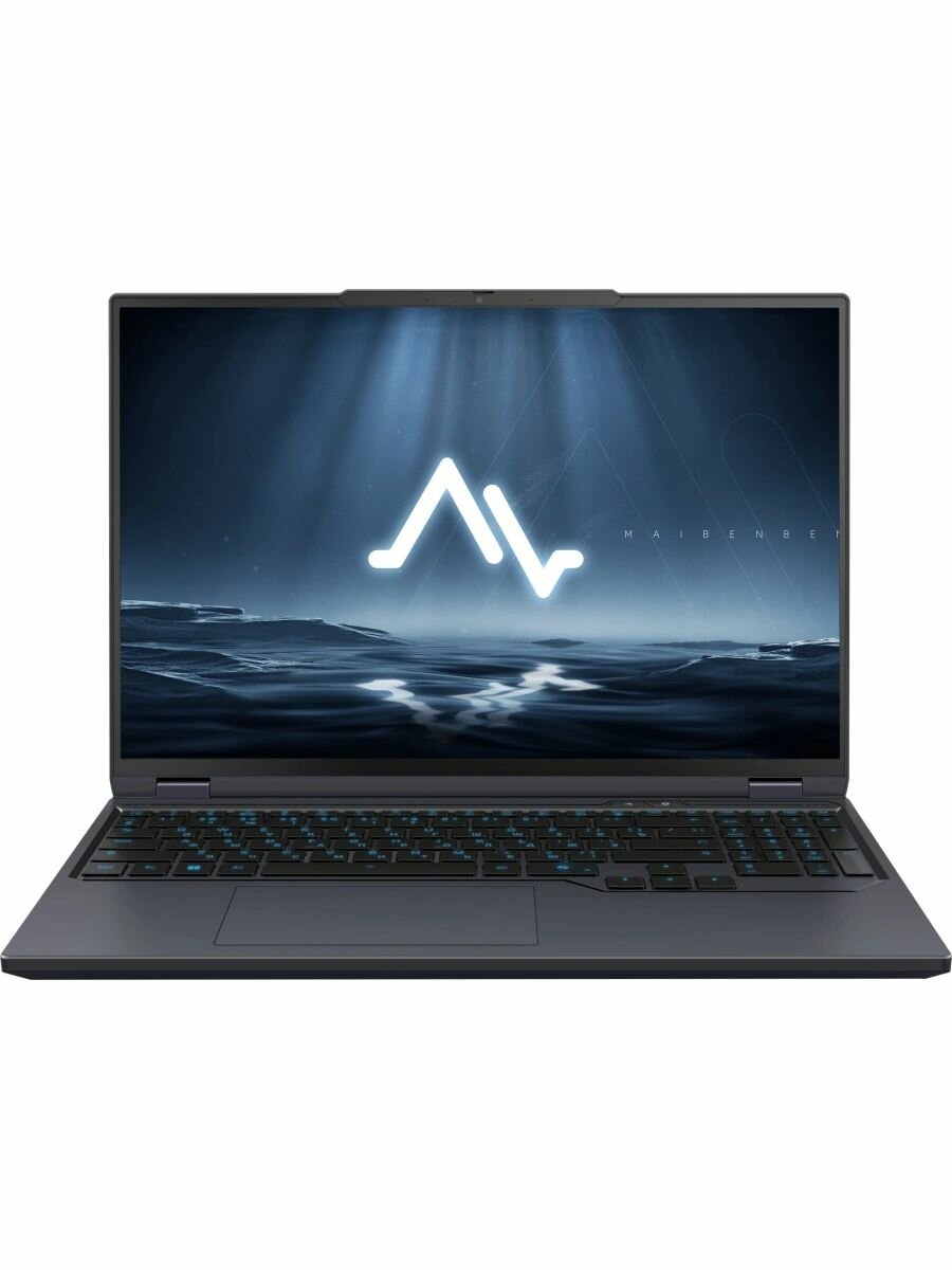 Ноутбук Maibenben X16F-R98957T Ryzen 9 8940HX/32Gb/SSD1Tb/RTX5070Ti 12Gb/16"/IPS/QHD+/W11H/grey/5200mAh