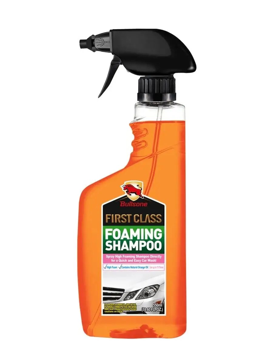 Шампунь для авто Foaming Shampoo спрей 550мл CLNS 10701900, шт