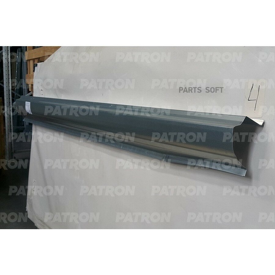 Порог кузова ремонтная накладка левый полный профиль TOYOTA COROLLA IX E120, E130 2001-2007, COROLLA от официального дистрибьютора, PATRON, артикул P780767L