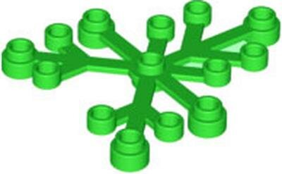 Деталь Lego 2417 Plant Leaves 6 x 5