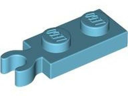 Деталь Lego 78256 Plate, Modified 1 x 2 with Clip on End (Vertical Grip)