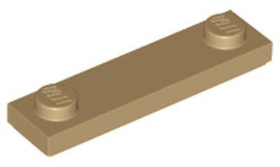 Деталь Lego 41740 Plate, Modified 1 x 4 with 2 Studs with Groove