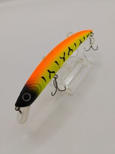 Воблер Smith Jib110 Tricky Skating Minnow: плавающий минноу на хищника, 110мм, 12г