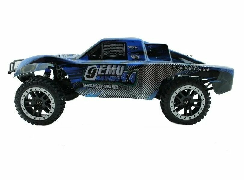 Радиоуправляемая машина шорт-корс Remo Hobby Short 1:10 Brushless 9emu 4WD RTR 2.4G - RH1025-BLUE