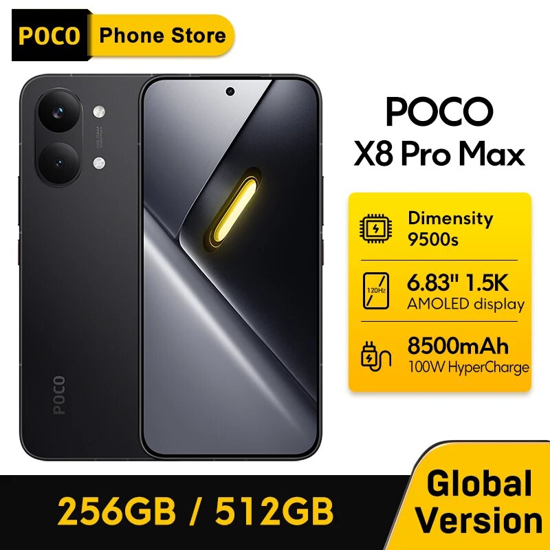 Смартфон Poco X8 Pro Max, 12/256ГБ, global — фото 1