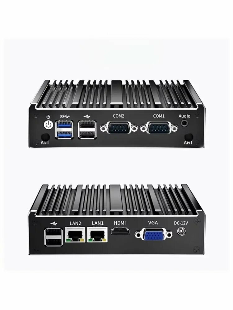 Мини-ПК (Intel Celeron N2930, RAM 8 ГБ, SSD 128 ГБ, Intel HD Graphics, Windows 11 Pro), YK-N2930